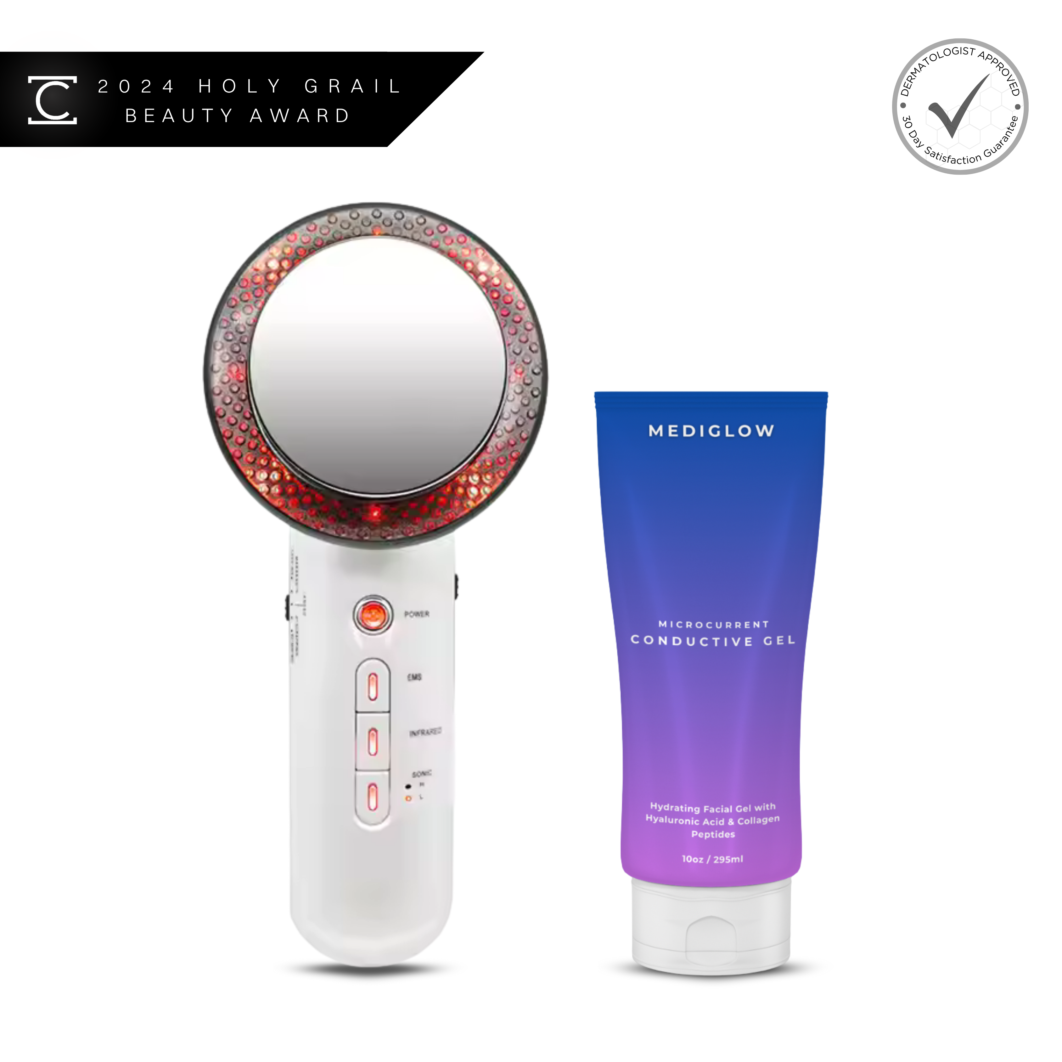 MediGlow Ultrasonic Cavitation Device & Gel Bundle